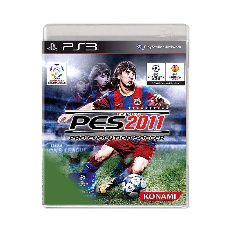 Jogo PES Pro Evolution Soccer 2011 - PS3 - Dino Games ️ de 10 anos com ...