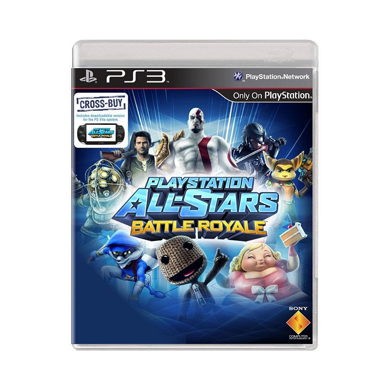 Jogo Playstation All-Stars Battle Royale - PS3 - Dino Games ️ de 10 ...