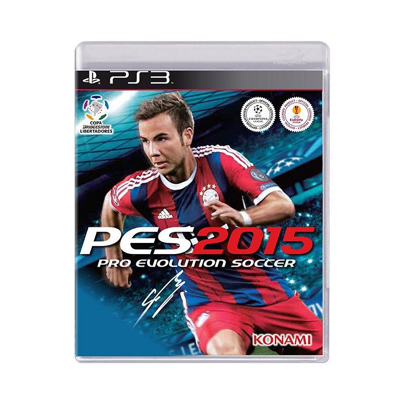 Mídia Física Pro Evolution Soccer PES 2015 - PS3 é na Dino Games - Dino Games ️ de 10 anos com você!