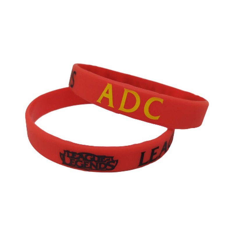 Pulseira ADC Silicone - LOL é na Dino Games - Dino Games ️ de 10 anos ...