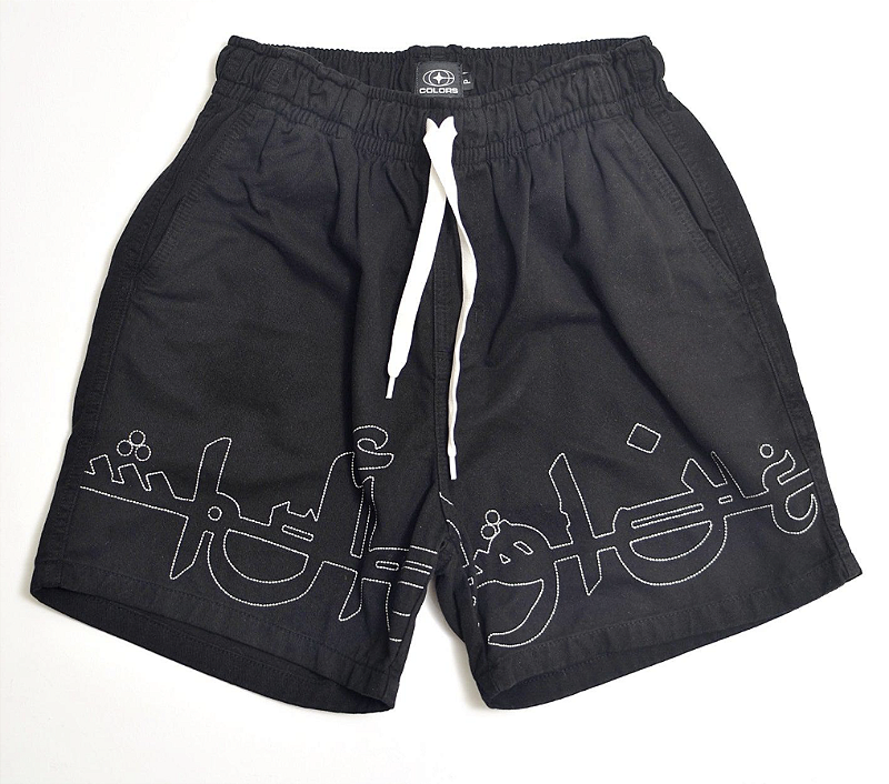 Bermuda Colors Worldwide Preta - Koncept Inline