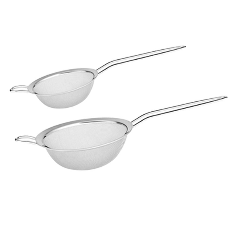 Peneira De Inox C/2pcs Linha Classic - Cheffe House