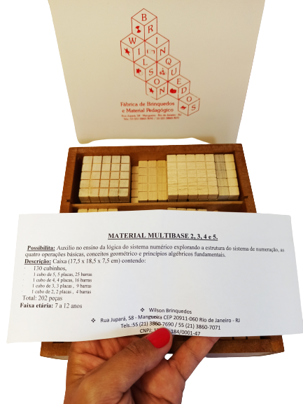 MATERIAL MULTIBASE 2, 3, 4 e 5. - Wilson Brinquedos