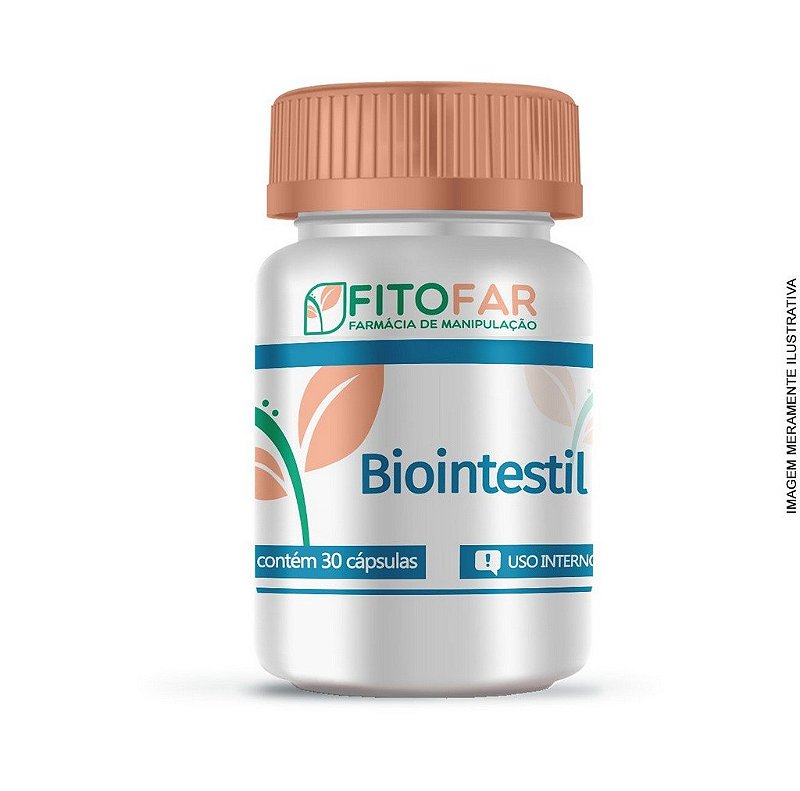 Biointestil 600mg - O equilibrio do corpo começa pelo intestino - 30 ...