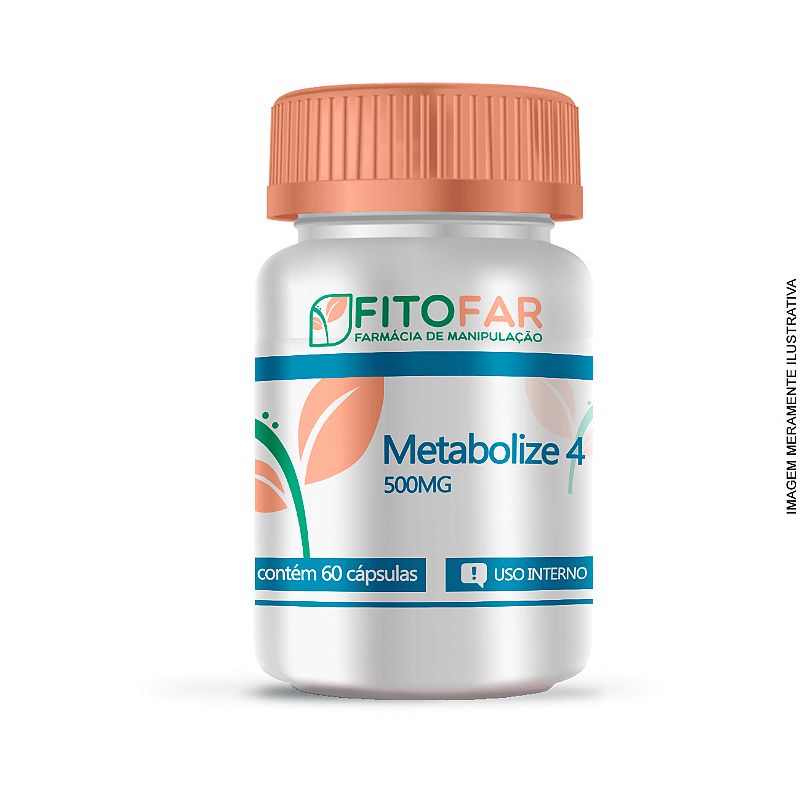 Metabolize 4 500MG - Fitofar Farmácia de Manipulação