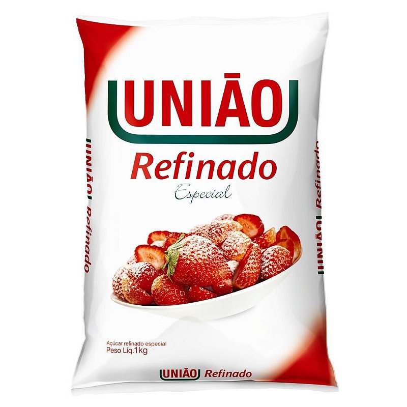 AÇÚCAR UNIÃO REFINADO 1 KG - Embalix