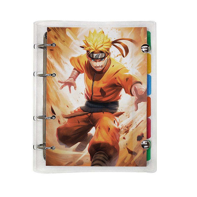 Fichário A5 Naruto - meufichário