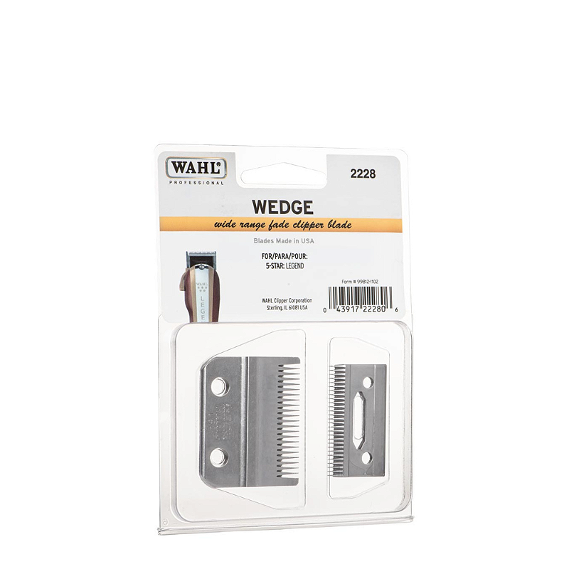 Lâmina wedge wide range fade clipper blade 2228 da Wahl - Fiorot Shop ...
