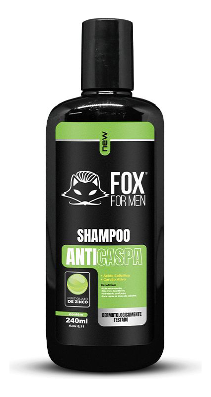 Shampoo Anticaspa Fox For Man 250 ml - Fiorot Shop - Barber Supply | O ...