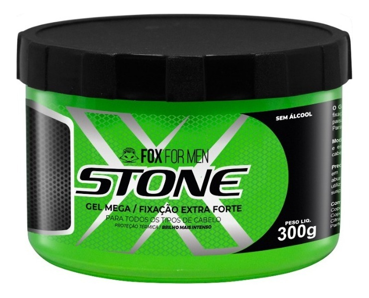 Domine seu estilo com o Gel Mega Stone Fox For Man 250 g! - Fiorot Shop ...