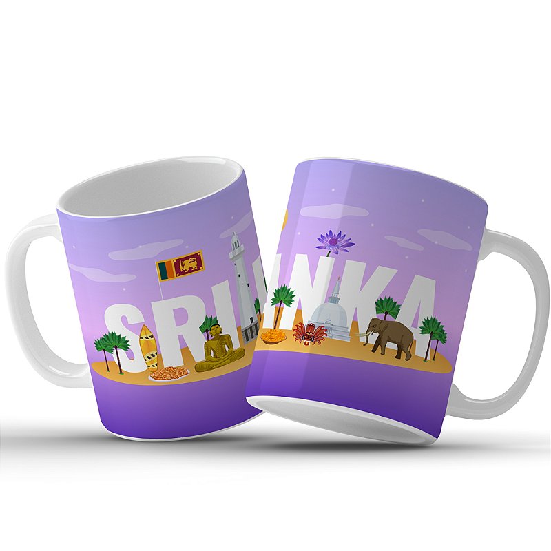 Caneca Personalizada Da Índia Sri Lanka - Caneca Da Índia Sri Lanka ...