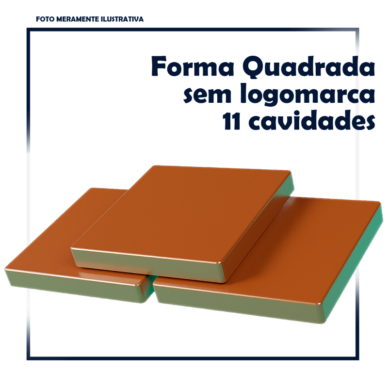 Forma Quadrada Sem Logomarca - Eternize Formas