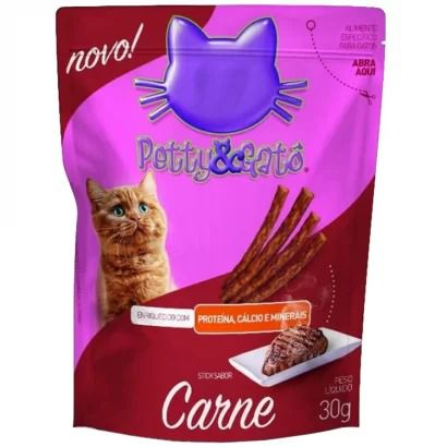 Atacapet Petty e Gatô Stick Carne 30G - Arla Loja online
