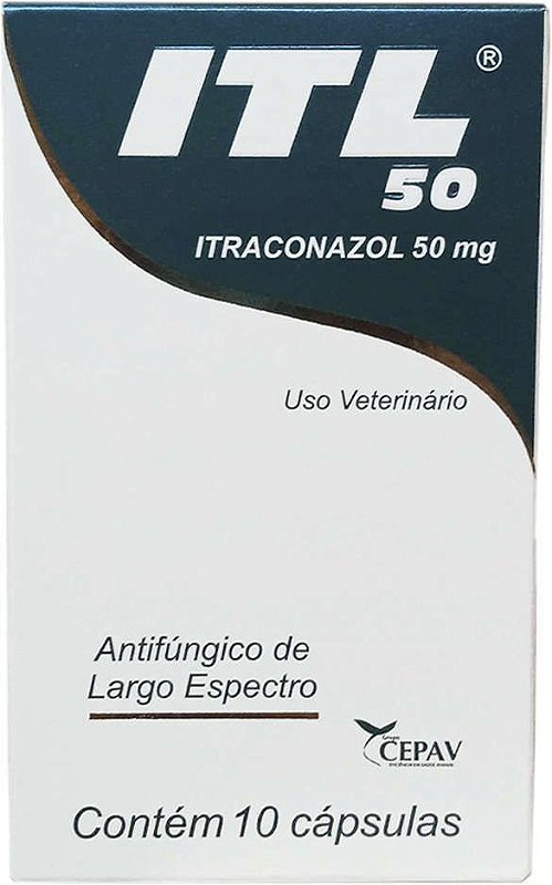 ITL 50mg Com 10 Capsulas - Arla Loja online