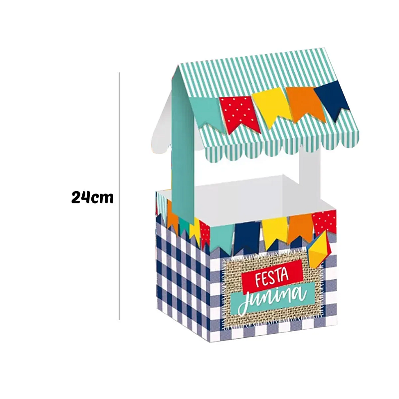 Cachepot Cromus Barraca Festa De Arraiá Compose R.23012704 Pacote Com 8 ...