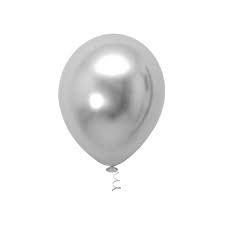 Bola Art Latex Cromado Prata N5 Pacote com 25 - Recopel - Festas ...