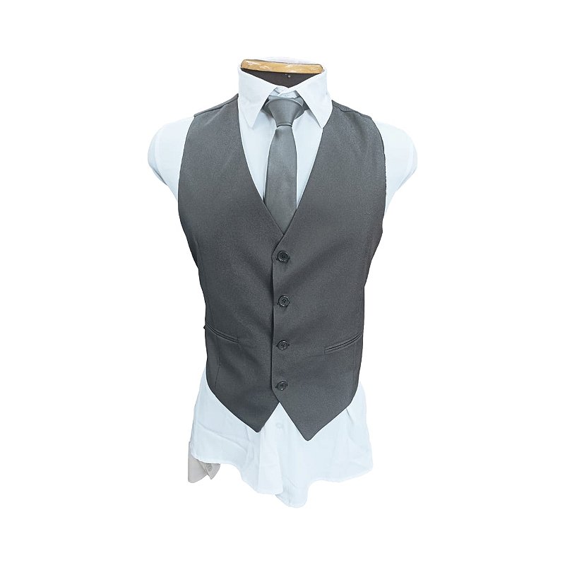 Colete Oxford Cinza - Shopping do Terno Pro - Vendas no Atacado e VAREJO - Ternos com o Melhor e ...