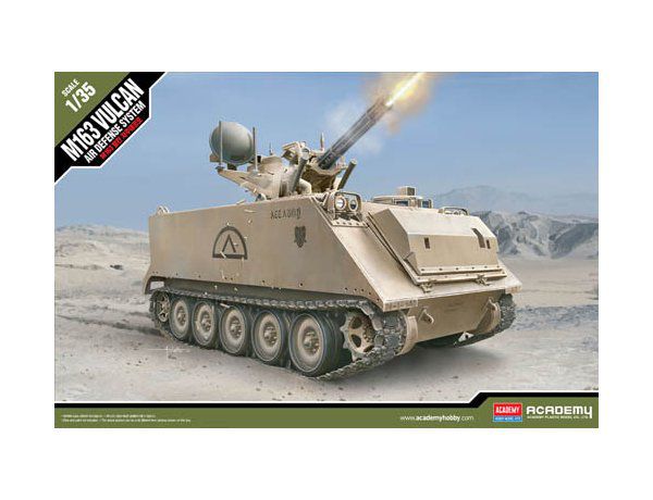 Academy - M163 Vulcan Air Defense System SPAAG - 1/35 - HTC - MODELISMO