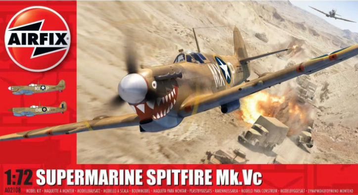 AirFix - Supermarine Spitfire Mk.Vc - 1/72 - HTC - MODELISMO