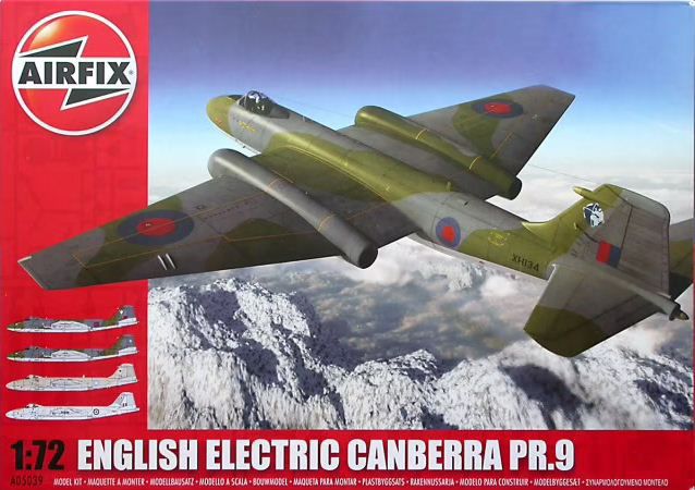 AirFix - English Electric Canberra PR.9 - 1/72 - HTC - MODELISMO