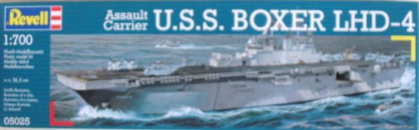 Revell - USS Boxer LHD-4 - 1/700 - HTC - MODELISMO