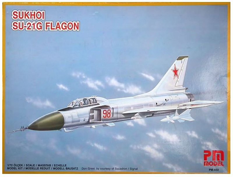 PM MODELS - SUKHOI SU-21 FLAGON - 1/72 - HTC - MODELISMO