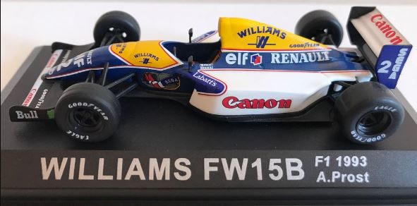Fórmula 1 Collection - Williams FW15B Renault F1 1993 - 1/43 - HTC ...