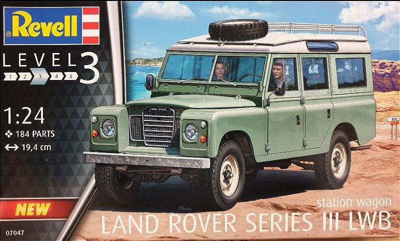Revell - Land Rover Series III LWB - 1/24 - HTC - MODELISMO