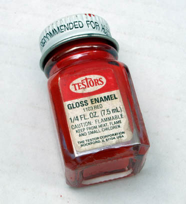 Testors - Gloss Red (Enamel) - 7,5ml - HTC - MODELISMO