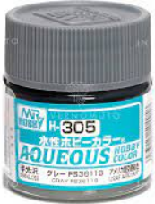 Gunze - Aqueous Hobby Colors H305 - Grey FS36118 (Semi-Gloss) - HTC ...
