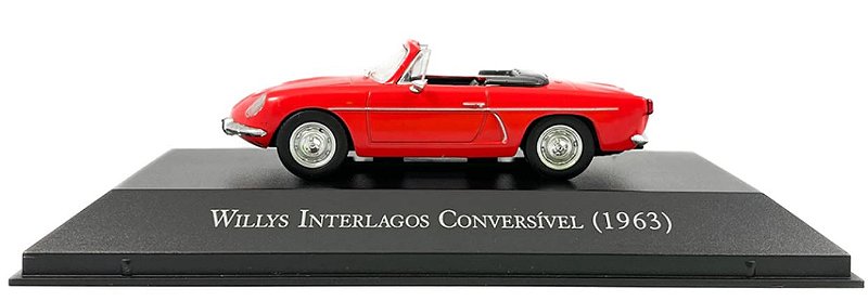 Ixo - Willys Interlagos Conversível 1963 - 1/43 - HTC - MODELISMO