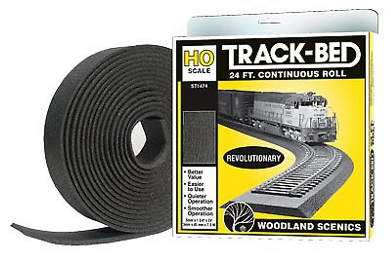 Woodland Scenics - Track Bed (5mm) com 5,60m - HO - HTC - MODELISMO