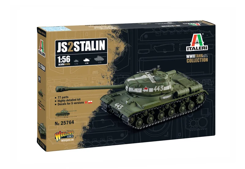 ITALERI - JS2 Stalin - 1/56 - HTC - MODELISMO