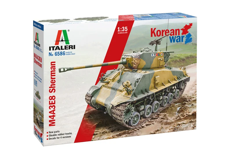 Italeri - M4E3A8 Sherman - 1/35 - HTC - MODELISMO