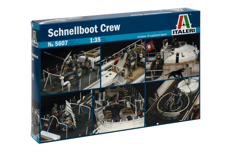 Italeri - Schnellboot Crew - 1/35 - HTC - MODELISMO