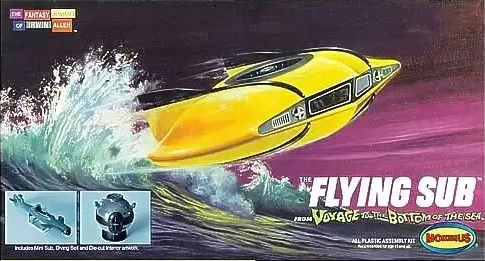 MOEBIUS - Flying Sub From Voyage to the Bottom of the Sea - HTC - MODELISMO