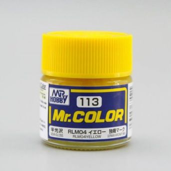 Gunze - Mr.Color C113 - RLM04 Yellow (Semi-Gloss) - HTC - MODELISMO