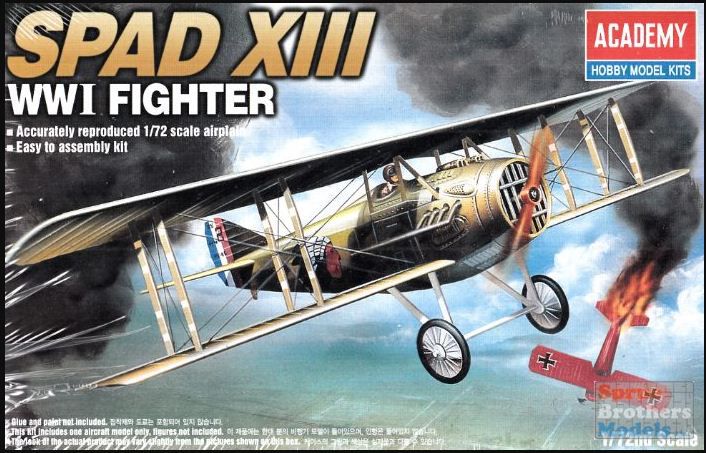 Academy - SPAD XIII - 1/72 - HTC - MODELISMO