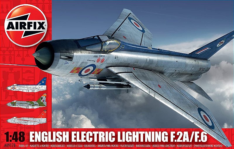 AirFix - English Electric Lightning F2A/F6 - 1/48 - HTC - MODELISMO