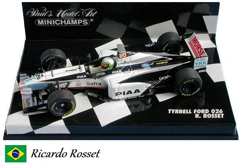 Minichamps - Tyrrell 026 Ford F1 1998 - 1/43 - HTC - MODELISMO