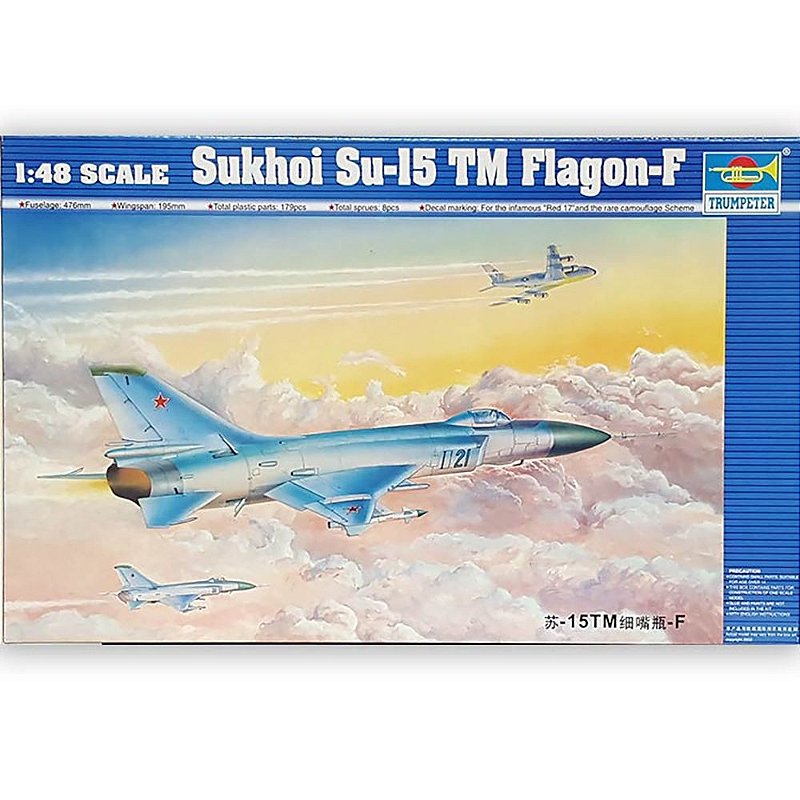 TRUMPETER - SUKHOI SU-15TM 'FLAGON-F' - 1/48 - HTC - MODELISMO