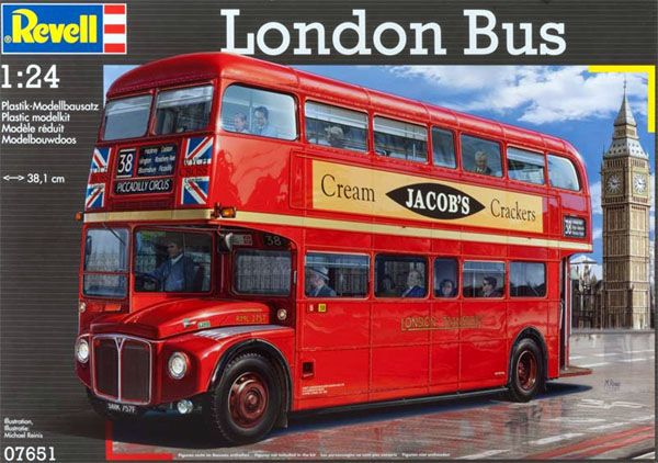 Revell - London Bus - 1/24 - HTC - MODELISMO