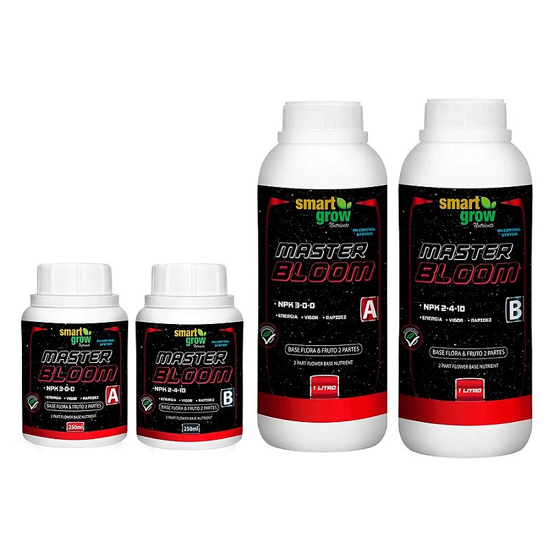 Master Bloom Fertilizante Smart Grow Nutrients | GrowFert - GrowFert ...