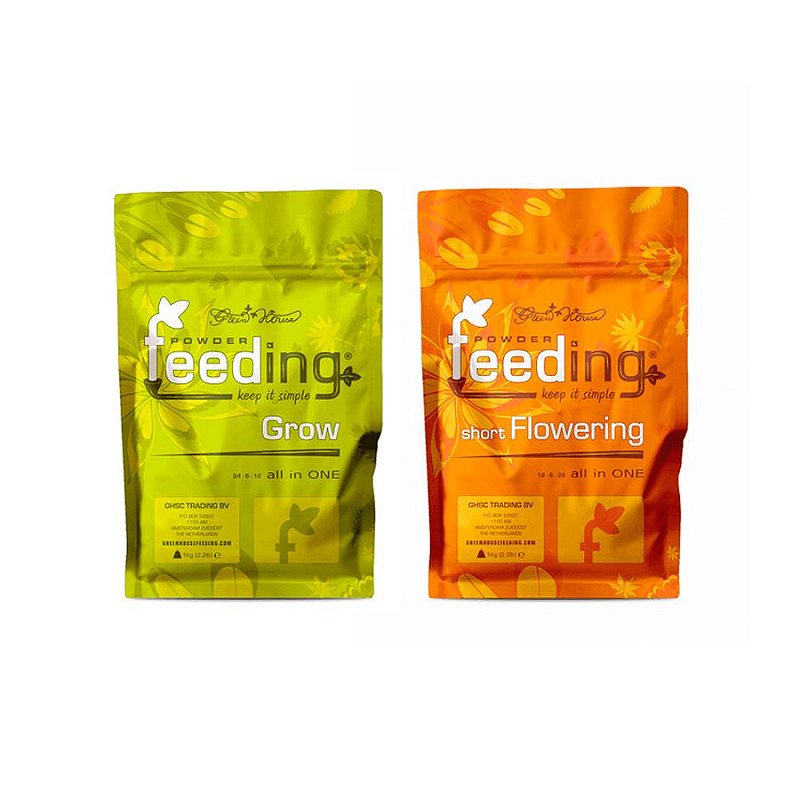 Kit Basic Feeding Short Flowering: Green House | GrowFert - GrowFert ...