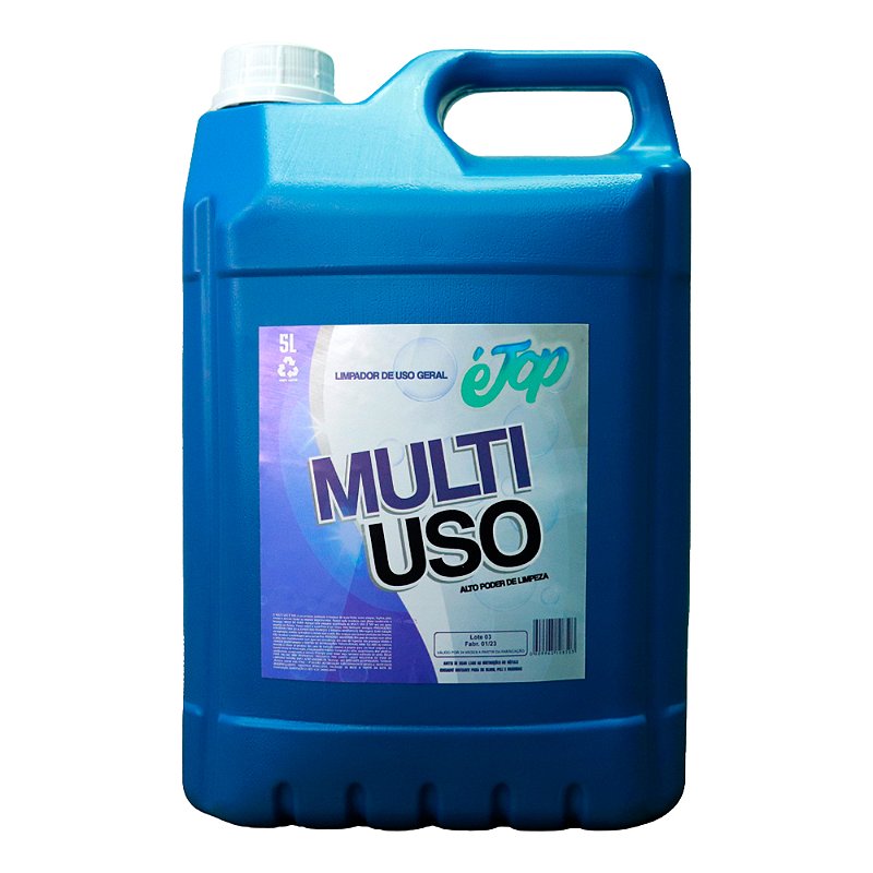 Limpador Multiuso É Top 5 L | Essenza - Produtos de Limpeza, Higiene e ...