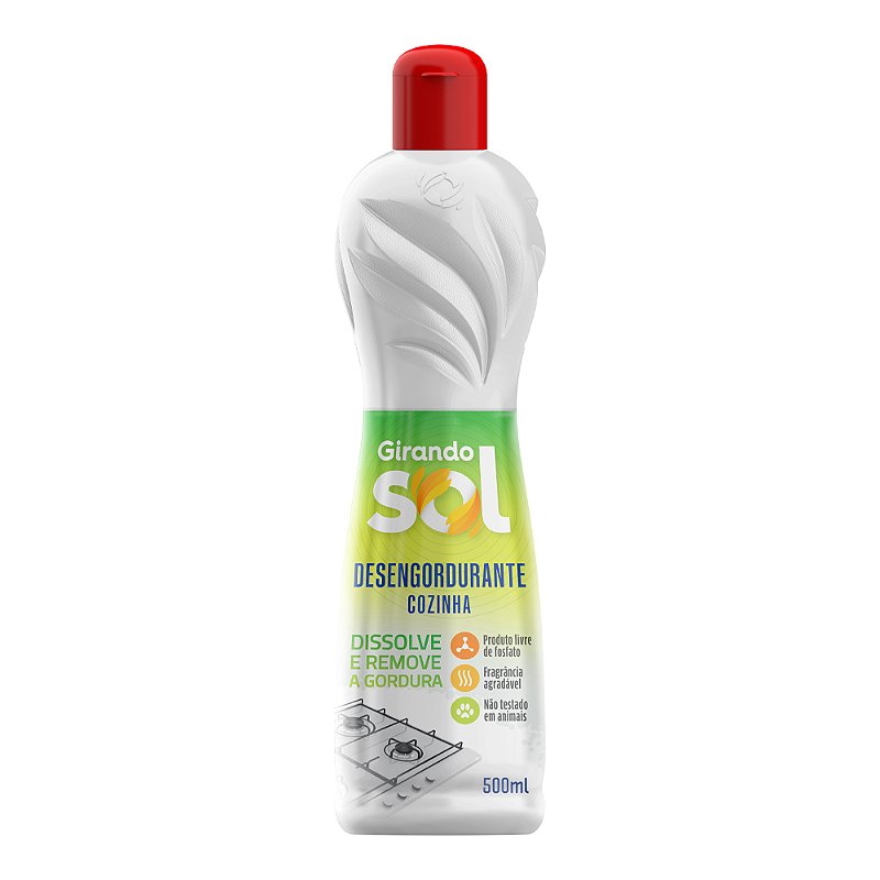 Limpador Desengordurante Girando Sol 500ml | Essenza - Produtos de ...