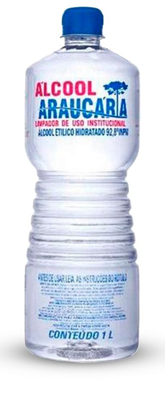 Álcool Etílico Líquido Araucária 92,8º 1L | Essenza - Produtos de ...