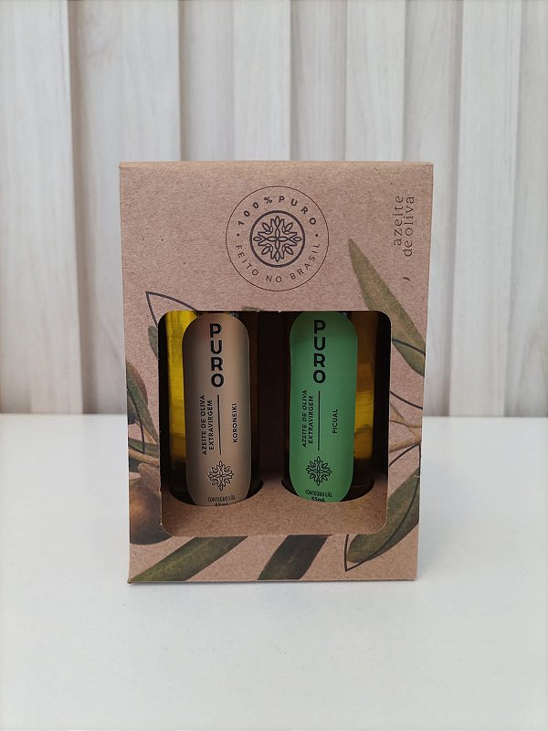 KIT Azeite de Oliva Extra Virgem PURO ( Picual + Koroneiki) - 110ml ...