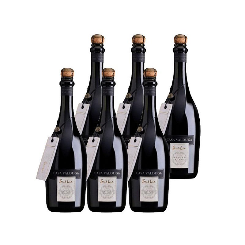 Espumante Sur Lie 750ml - Casa Valduga - Caixa com 06 unidades ...