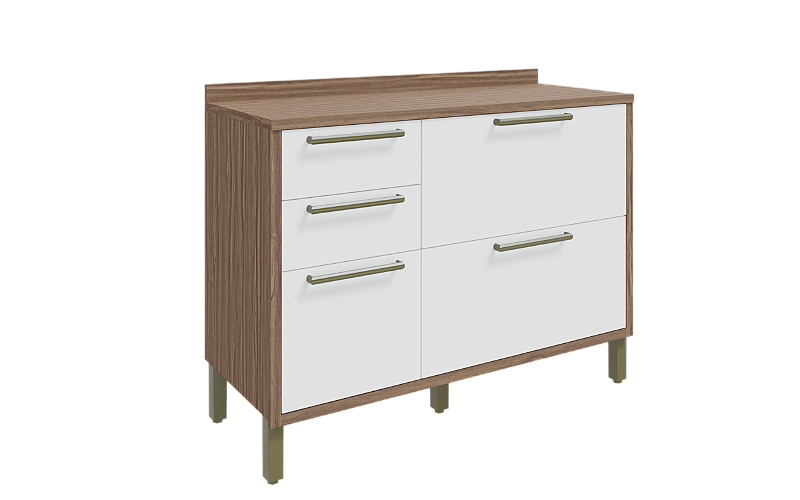 BALCAO SYRAH 2P 3G 1200 - SERVILHA/BRANCO - Casa Guido - Especialista ...